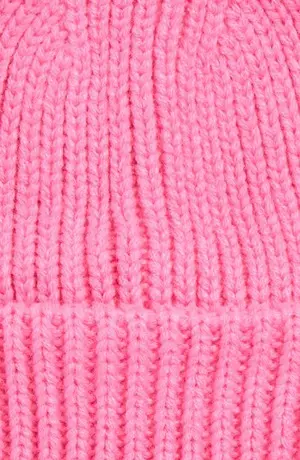 Treasure & Bond Classic Knit Cuffed Beanie - Pink Surprise