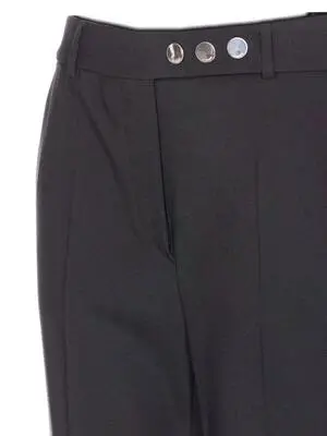 Sportmax Button Zip Trousers