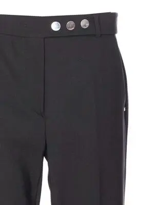Sportmax Button Zip Trousers