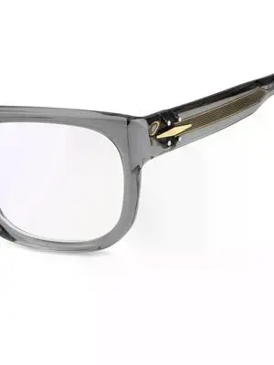 DB EYEWEAR BY DAVID BECKHAM Square-frame Eyeglasses - Grey