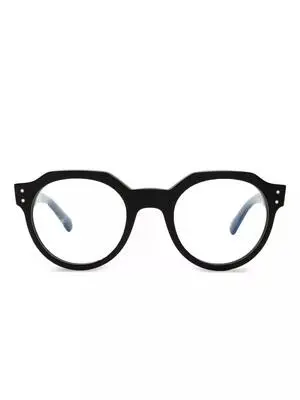 KADOR Premium 14 Round-frame Glasses - Black