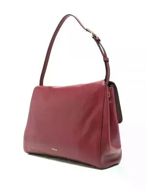 Furla Medium Domus Leather Shoulder Bag