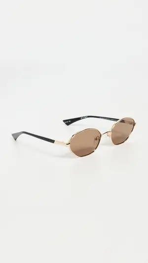 Le Specs Le Bebe Oval Sunglasses