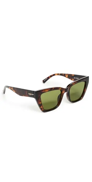 Le Specs Le Coeur Sunglasses - Dark Tort