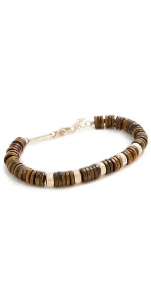 Zoe Chicco 14k Gold & Tiger Eye Bracelet - 14k Yellow Gold/tiger's Eye