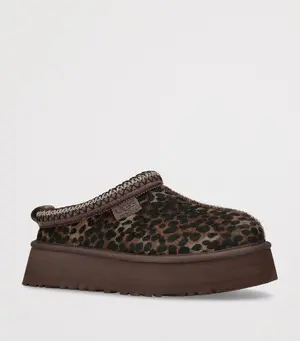 UGG Pony Hair Tazz Caspian Slippers - Brown