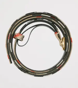 Burberry Thin Check B Buckle Belt