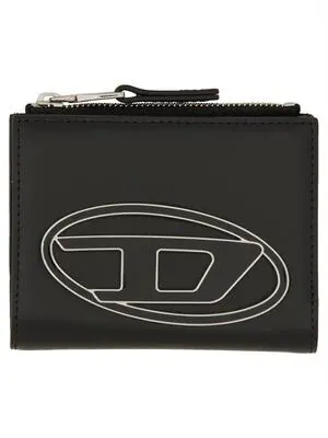 Diesel Logo Wallet - Black