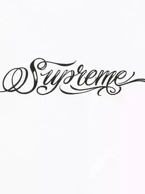 Supreme Script T-shirt - White