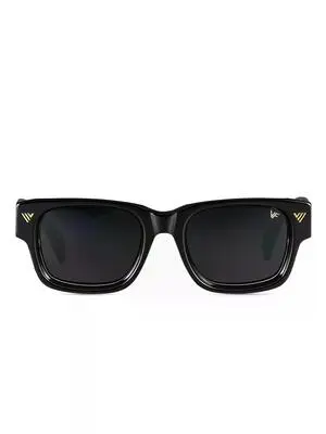 VINTAGE FRAMES COMPANY Bowie Square-frame Sunglasses - Black