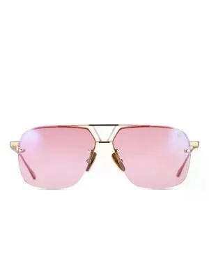 VINTAGE FRAMES COMPANY Falcon Rimless Sunglasses - Pink