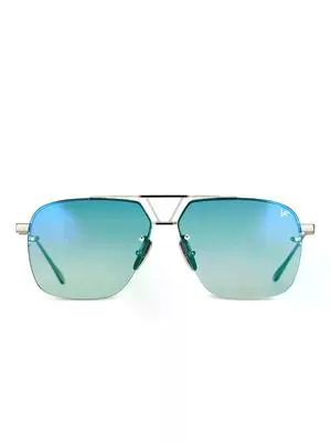 VINTAGE FRAMES COMPANY Falcon Rimless Sunglasses - Silver
