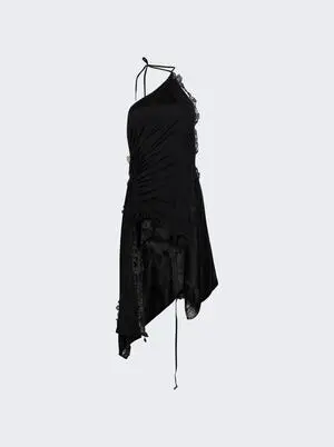 Vetements Reworked Lingerie Mini Dress - Black