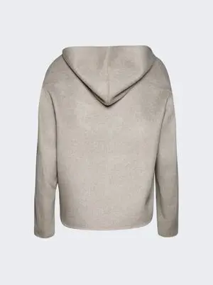 Acne Studios Hooded Wool And Cashmere Jacket - Beige