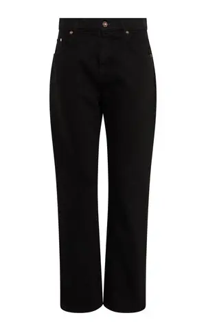 GABRIELA HEARST Elara Rigid High-Rise Cropped Jeans