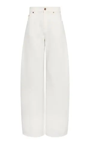 GABRIELA HEARST Amoret High-Rise Wide-Leg Jeans
