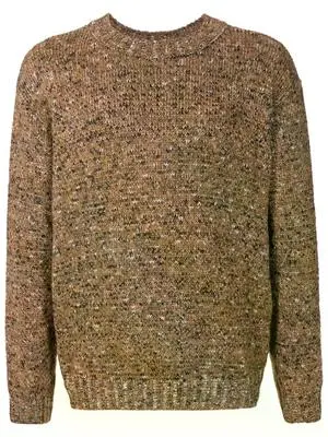 OSKLEN Crew-neck Speckle-knit Jumper