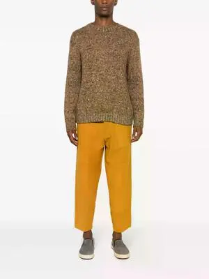 OSKLEN Crew-neck Speckle-knit Jumper