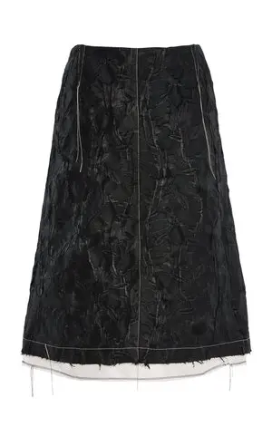 Simkhai Black Wash Skirts