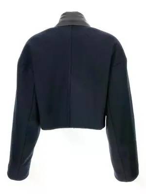 Sportmax Vacuo Contrast-collar Jacket