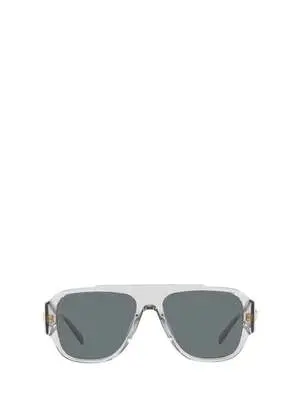 Versace Acetate Mascherina Sunglasses - Grey