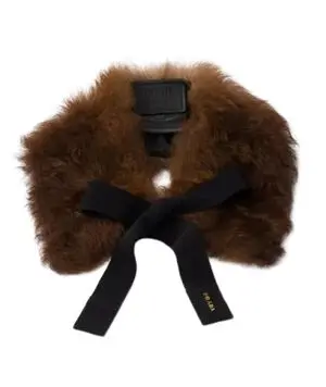 Prada Shearling Collar - Caramel