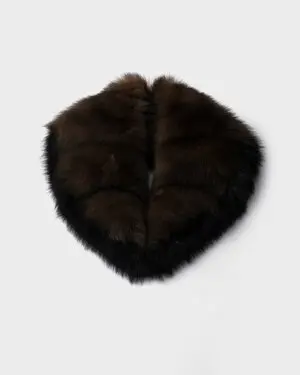 Prada Shearling Collar - Mahoghany
