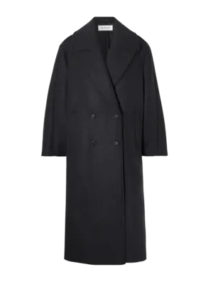 RÓHE Ezra Oversized Double-breasted Wool-blend Coat