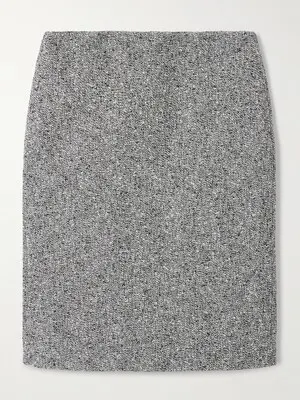 Gucci Cotton-blend Tweed Pencil Skirt