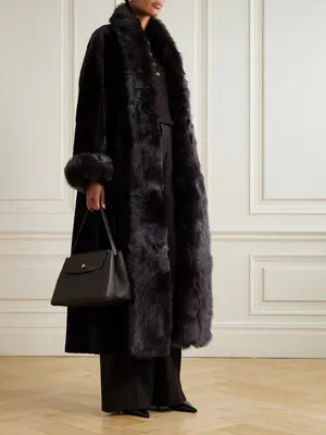 Nour Hammour Sima Shearling Coat