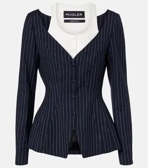 MUGLER Re/edit Les Salades Wool Jacket
