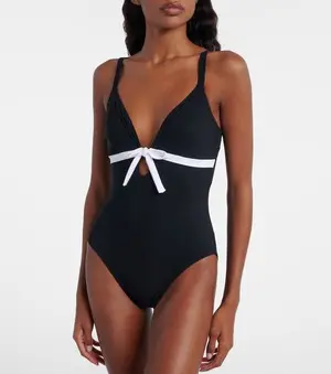 KARLA COLLETTO Lenora Bow-detail One-piece Swimsuit