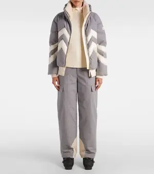 Bogner Medita2 Ski Top With Half Zip And Stand Collar - Beige