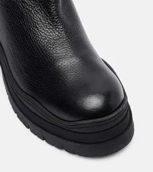 Bogner Arosa Shearling-lined Leather Chelsea Boots