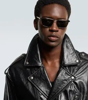 Saint Laurent Sl 795 Joe Browline Sunglasses - Silver