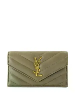 Saint Laurent Quilted Card Case