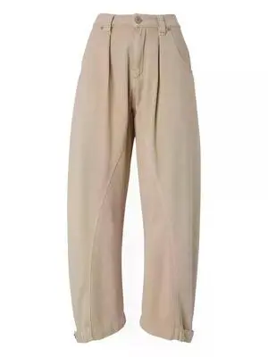 Pinko Pleated Wide-leg Jeans