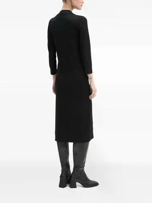 Iceberg Polo-neck Midi Dress