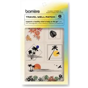 BARRIERE Travel Well Patch 6-pack Tropics - One-color