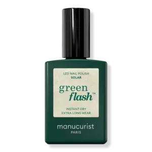 MANUCURIST Green Flash Led Gel Nail Polish, Non-toxic Nail Polish - Solar