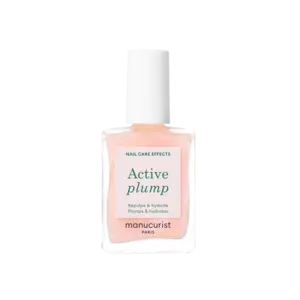 MANUCURIST Active Plump Collagen-infused Nail Polish For A Pearly Baby Pink Finish - One-color