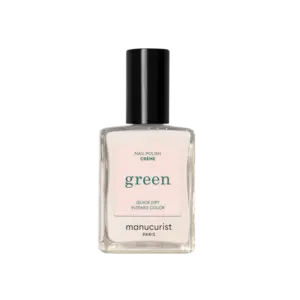 MANUCURIST Green™ Nail Polish, Quick Dry, Non-toxic Nail Polish With Gel-like Finish - Creme (a Milky Off-white)