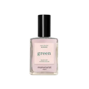 MANUCURIST Green™ Nail Polish, Quick Dry, Non-toxic Nail Polish With Gel-like Finish - Blossom (a Pale Pink)