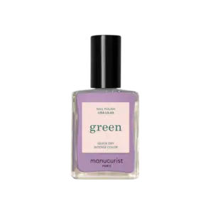 MANUCURIST Green™ Nail Polish, Quick Dry, Non-toxic Nail Polish With Gel-like Finish - Lisa Lilas (a Lilac)