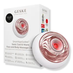 GESKE Smartappguided Sonic Cool & Warm Face And Body Massager | 9 In 1 - Starlight