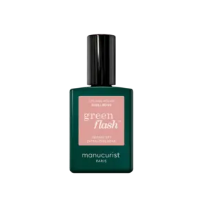 MANUCURIST Green Flash Led Gel Nail Polish, Non-toxic Nail Polish Shell Beige