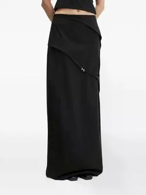 HELIOT EMIL Rear-slit Maxi Skirt