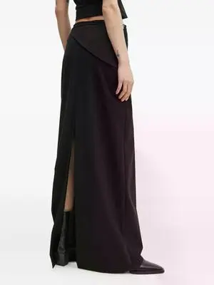 HELIOT EMIL Rear-slit Maxi Skirt