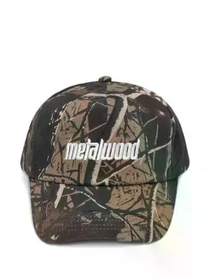 METALWOOD STUDIO Logo Baseball Cap - Brown