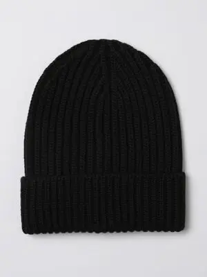 Dolce & Gabbana Ribbed Beanie - Black